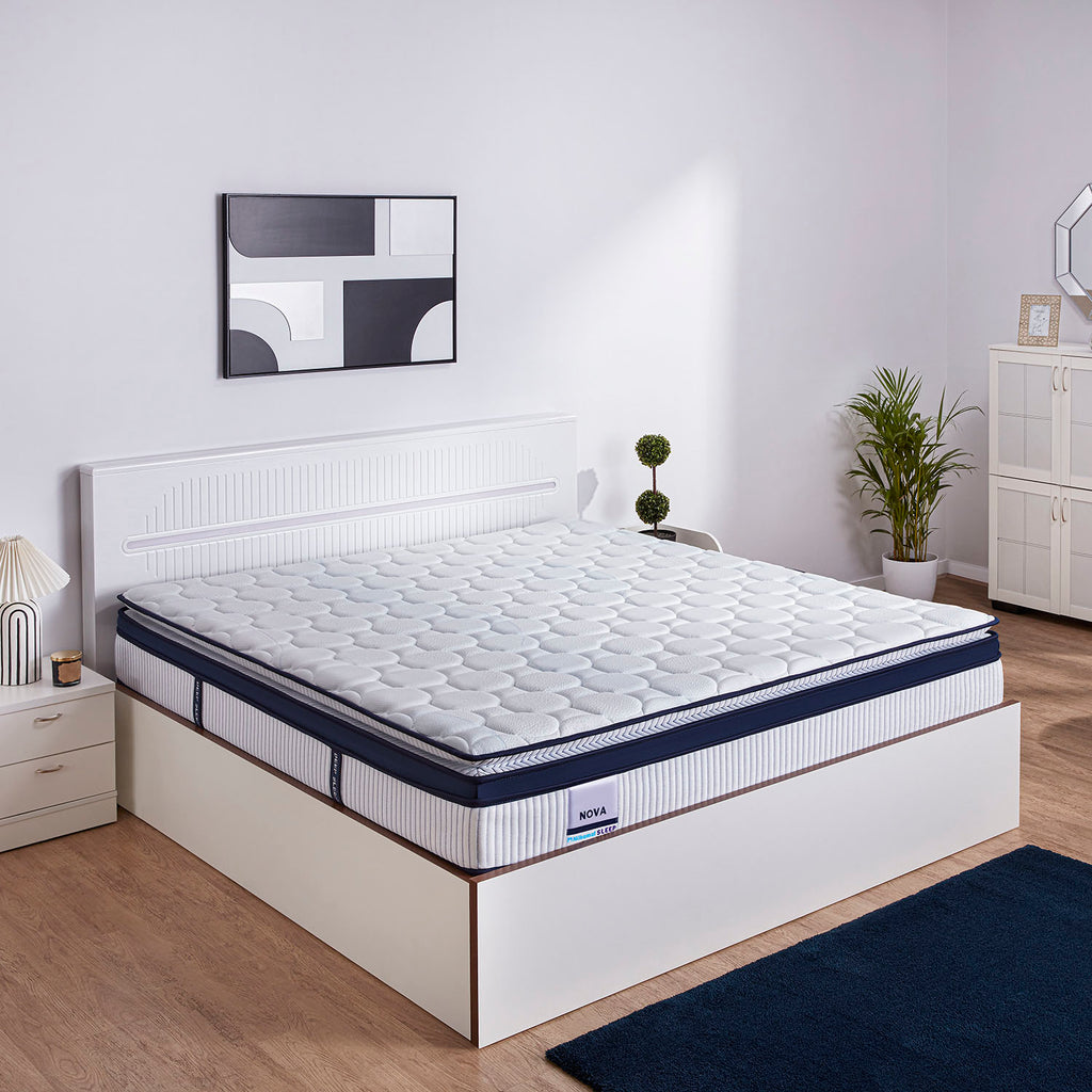 Buy Nova Box Top Bonnell Spring Mattress Online in India @Best Price ...