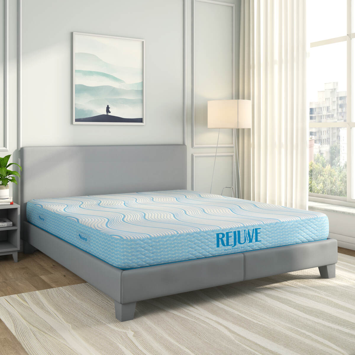 Buy Rejuve 5 Inch Smart Profile Foam Mattress Online in India ...